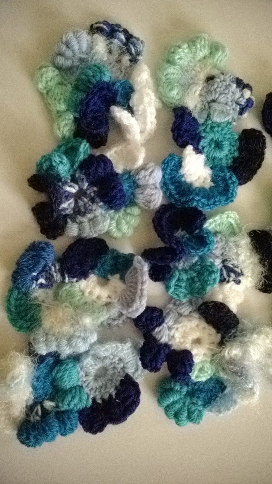 Dony's Creations: I miei primi 10 scrumble _ tecnica Uncinetto Freeform