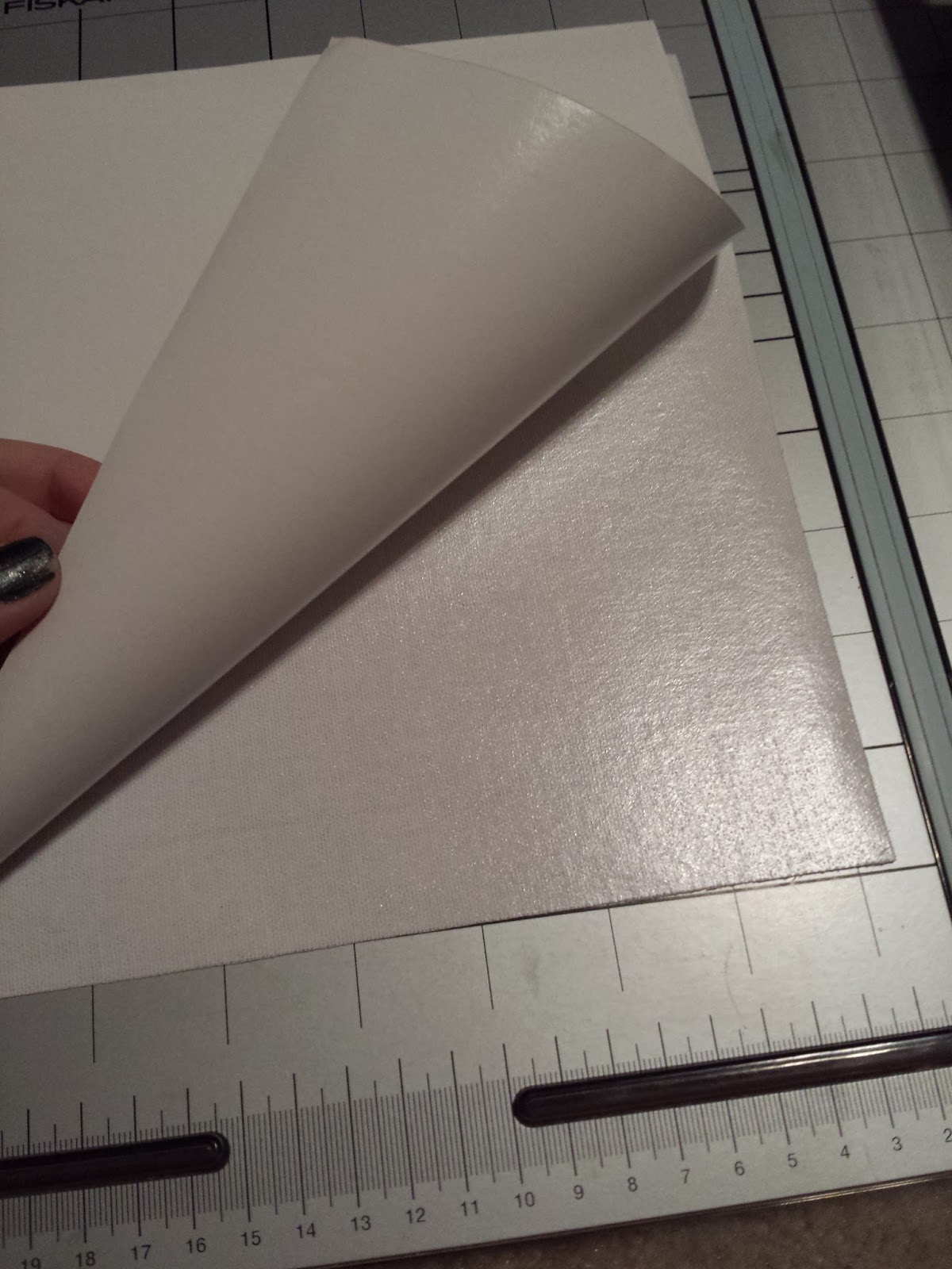 Scrapbooking Techniques: Falling for a Transfer Technique!