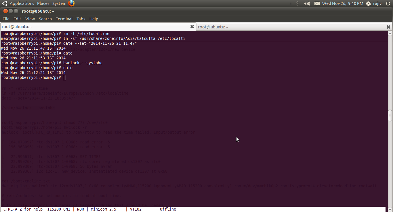 Random Stuff: Interfacing RaspberryPi with DS1307,I2C based Real Time Clock.