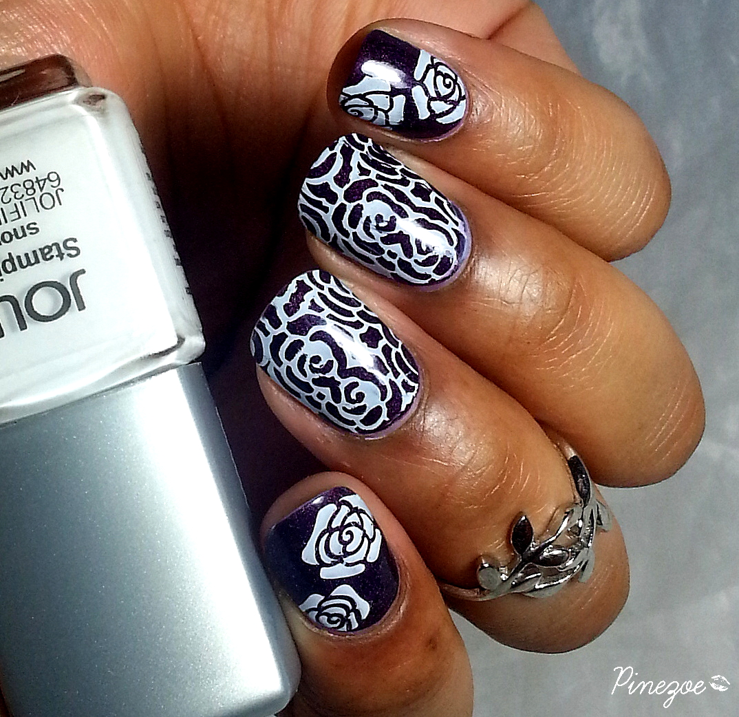 Colour Alike 502 & Stamping Roses BP 03