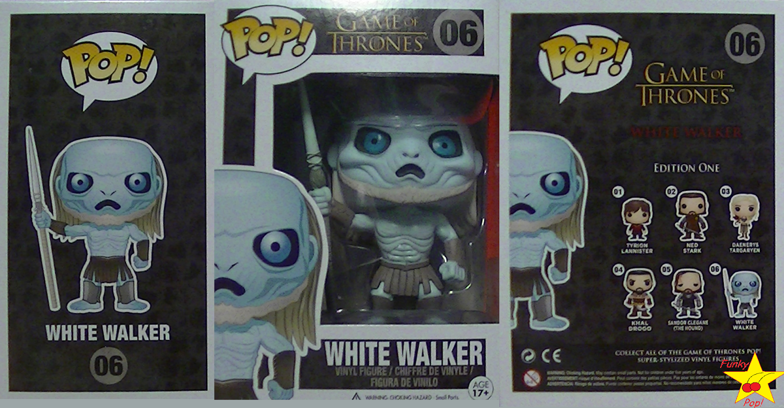 Funky Pop! Funko figures.: 06 White Walker