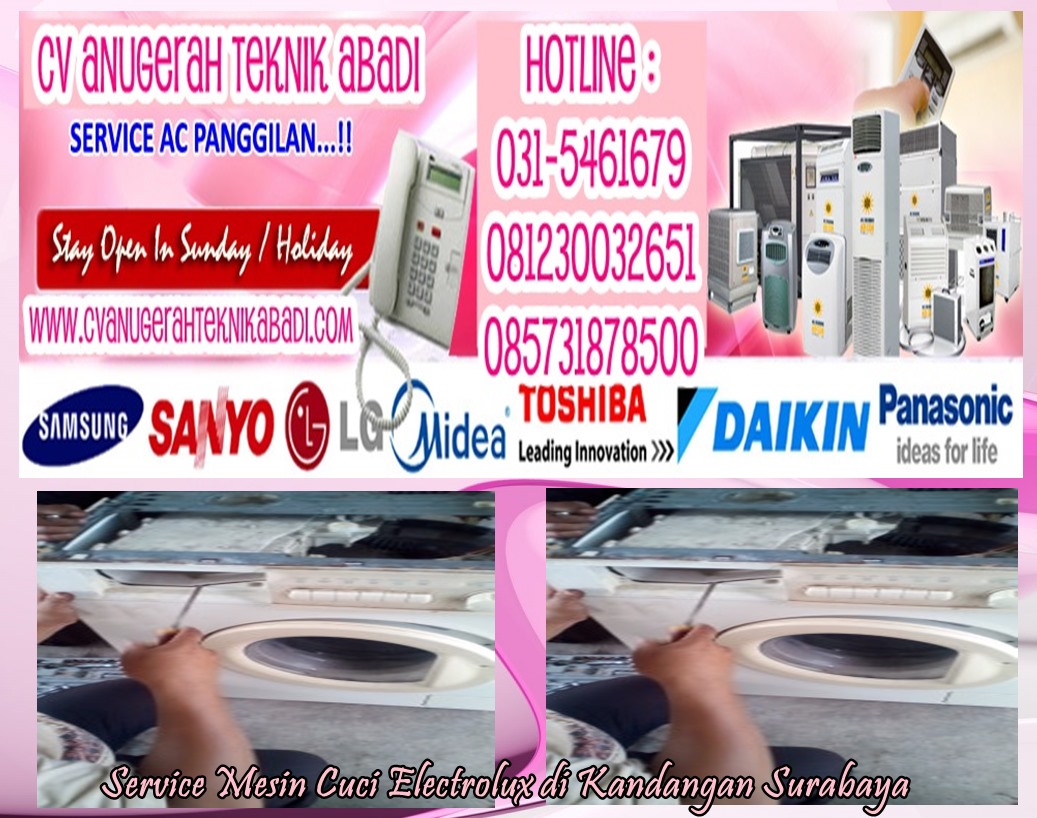 Service Mesin cuci Electrolux - Lux Royal: Januari 2018