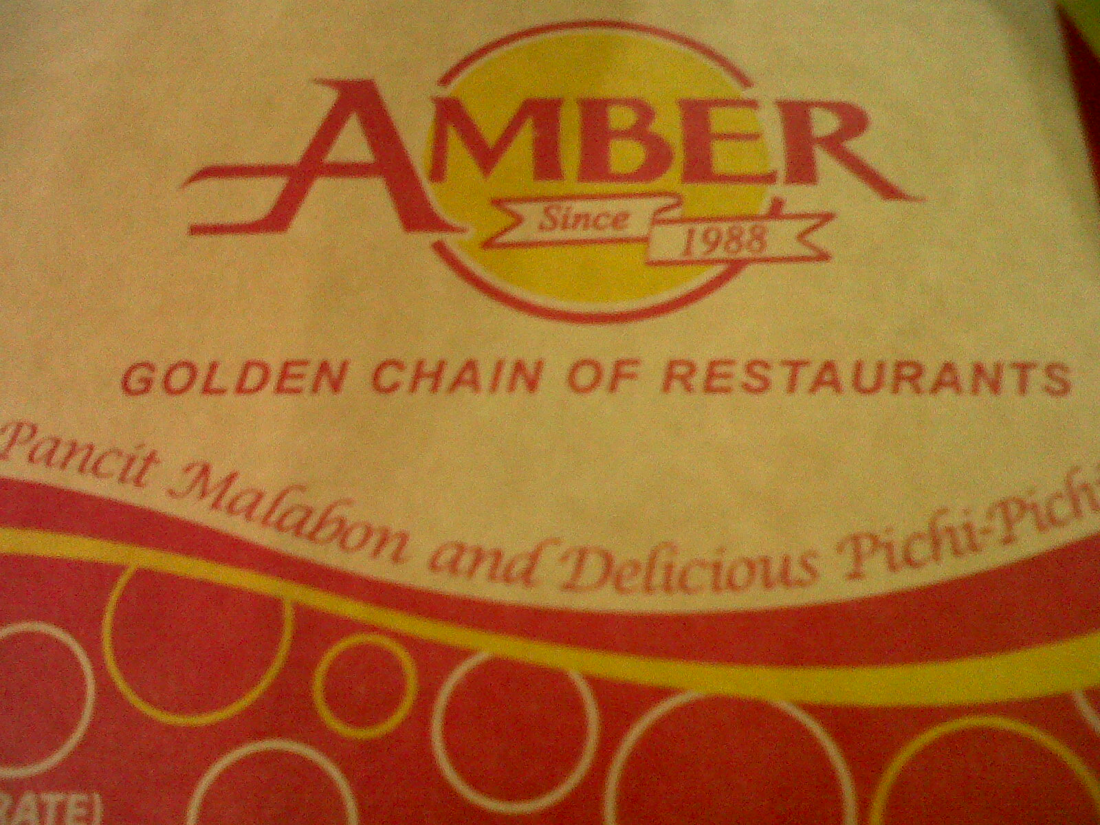 Amber Restaurant - The Filipino's Choice for Pancit Delivery | The ...