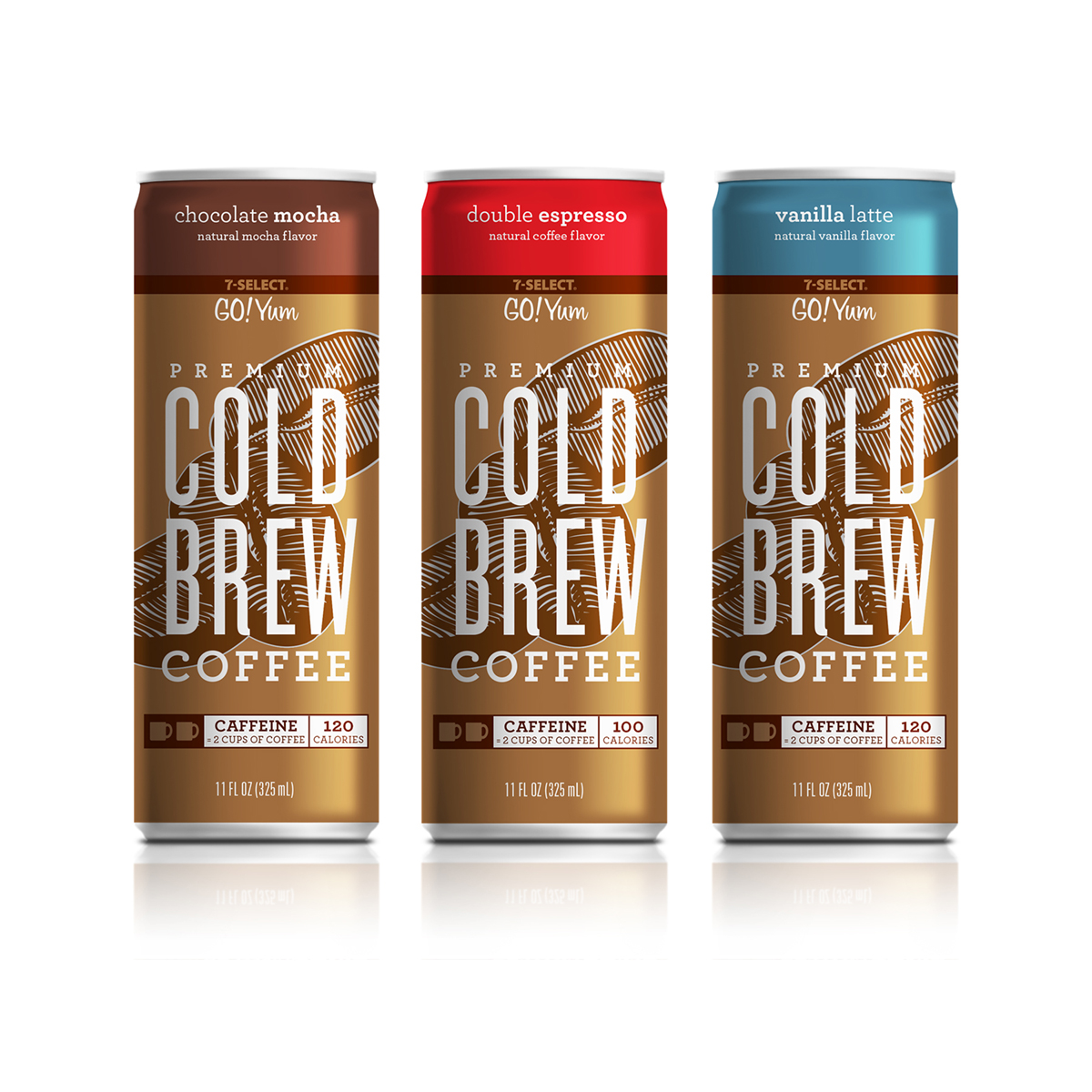 7-Select GO!Yum Cold Brew Coffee – Packaging Of The World