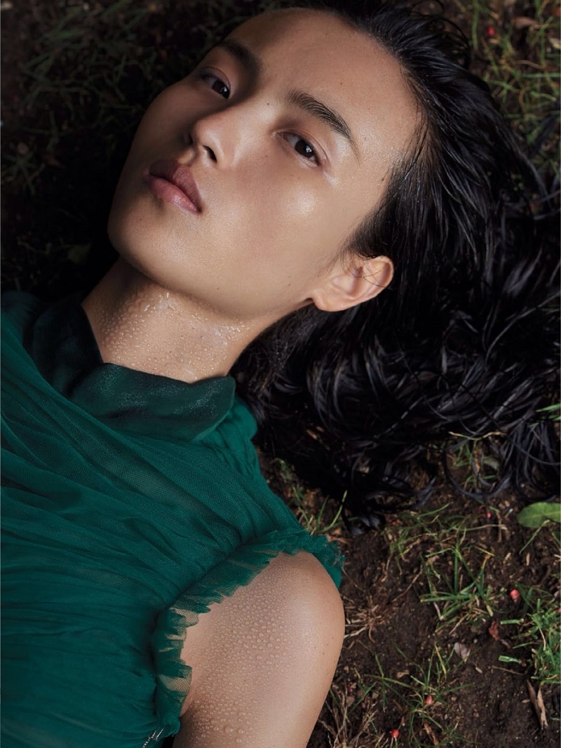 ASIAN MODELS BLOG: EDITORIAL: Lu Ping Wang for Vogue China, May 2017