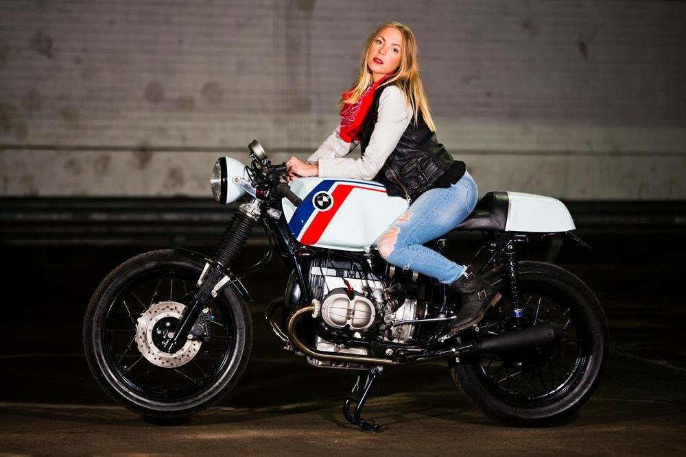 Girl Rider - RocketGarage - Cafe Racer Magazine