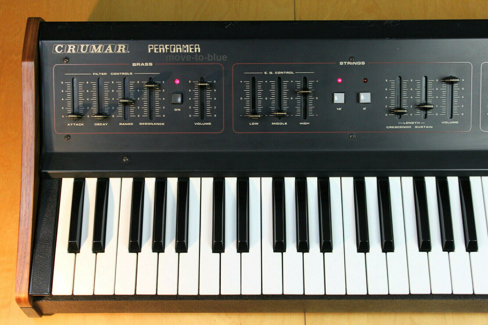 MATRIXSYNTH: CRUMAR PERFORMER Keyboard (1978)