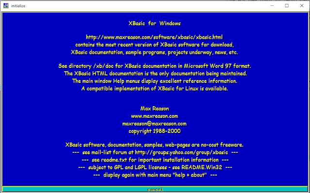 Aprendiendo C#, Python, C++, A.I, BASIC...: XBasic