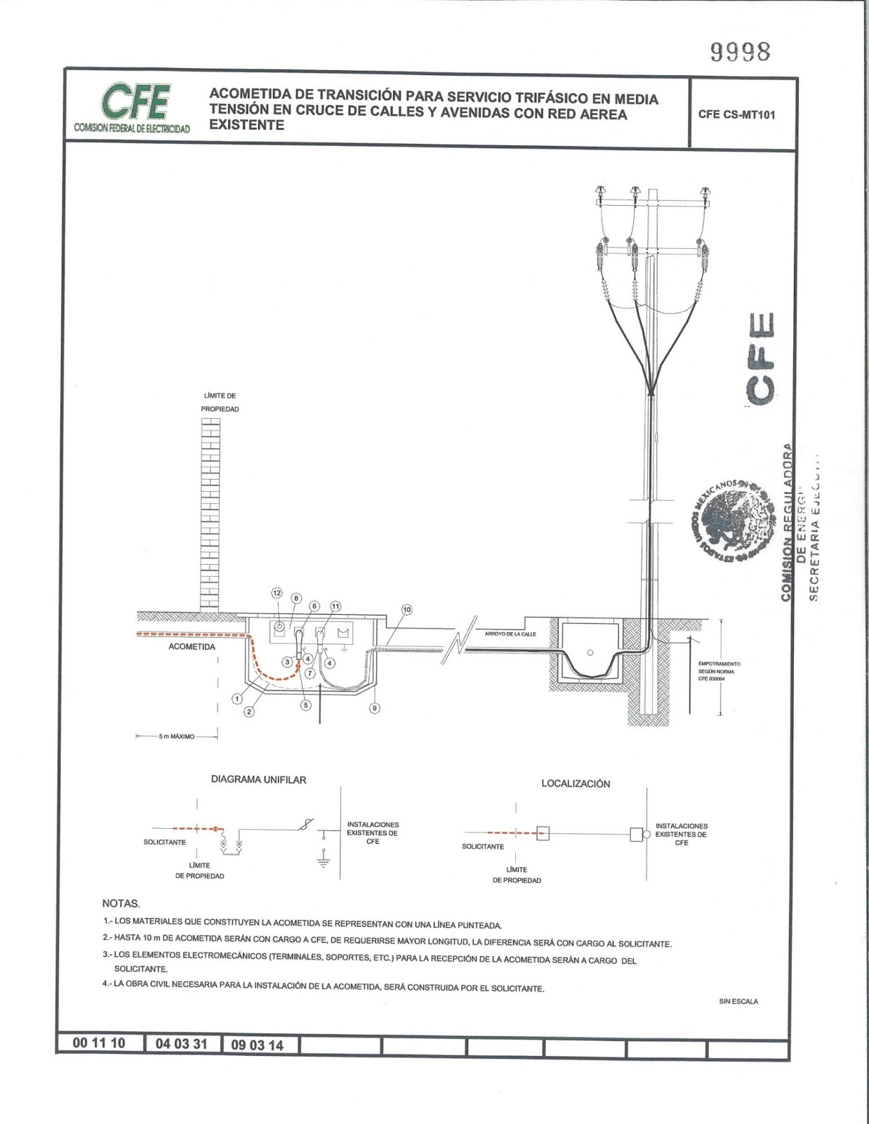 Instalaciones Electricas: Acometida