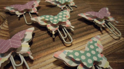 Cricut When I Can: Pastel Butterfly Paper Clips