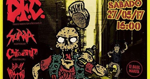 Maquina Profana Fest: DFC:Banda Fará Única Apresentação Em São Paulo/SP ...