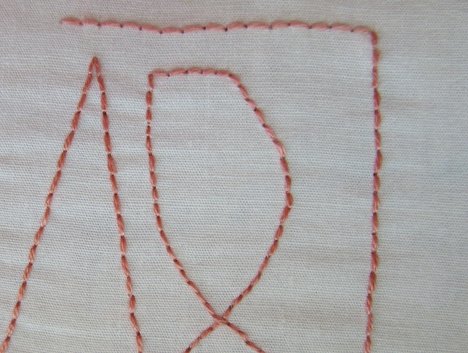 Queenie's Needlework: Sunday Stitch School - Revision: Stitches 1-5