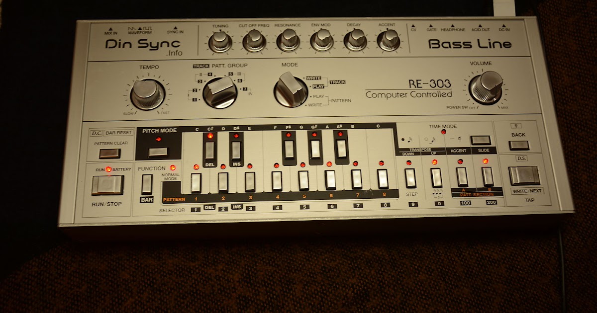 MATRIXSYNTH: Dinsync RE-303