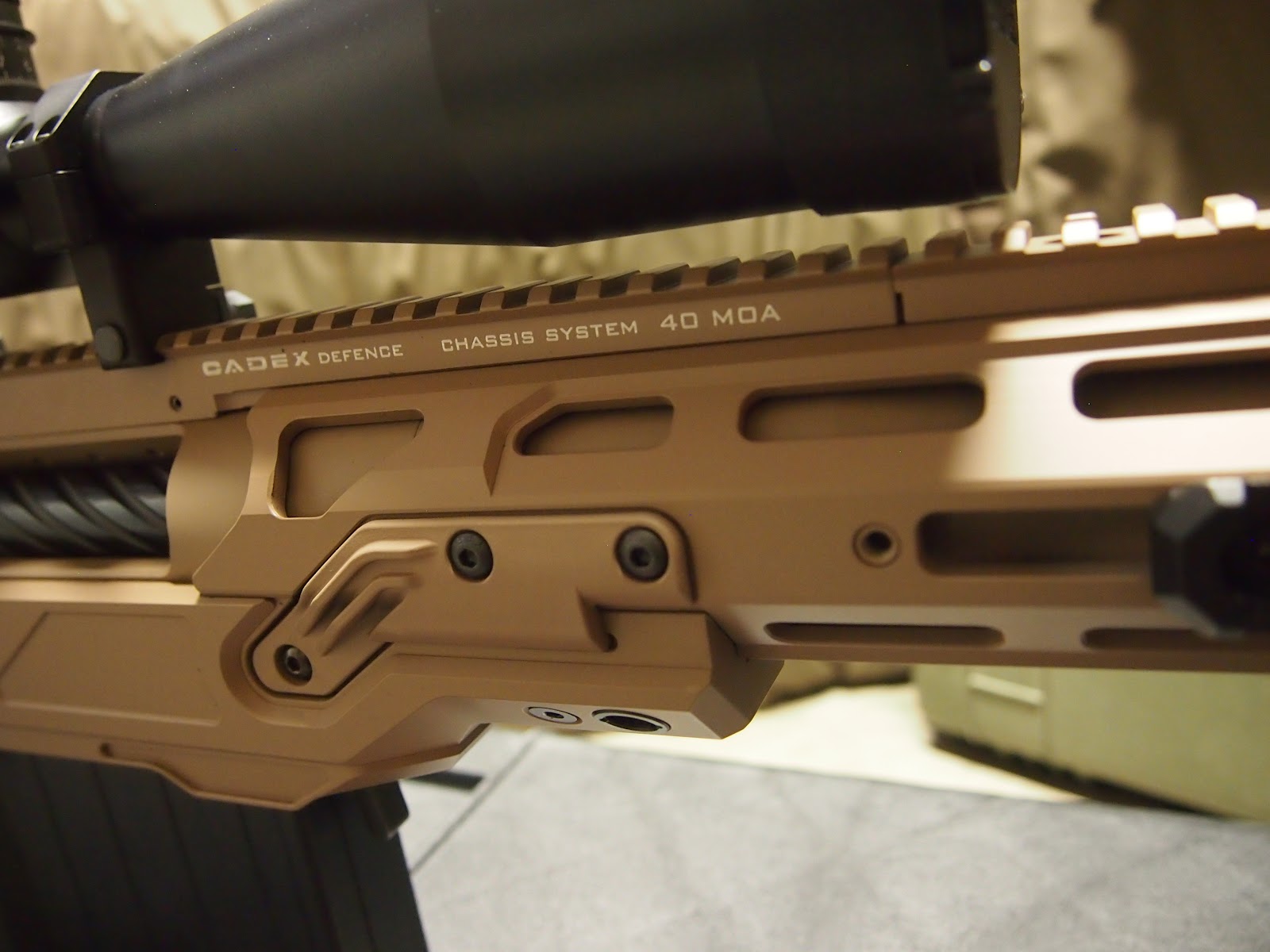 Mister Donut's Firearms Blog: PGW LRT-3 in the Cadex Dual Strike Chassis