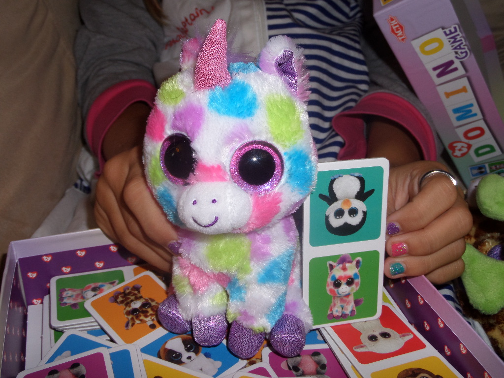 Madhouse Family Reviews: Ty Beanie Boos Domino Game review