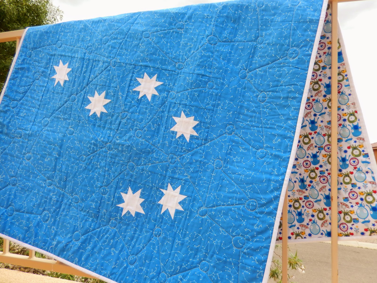 Quilting Mod : Constellation Quilt Along Part III: Finishing