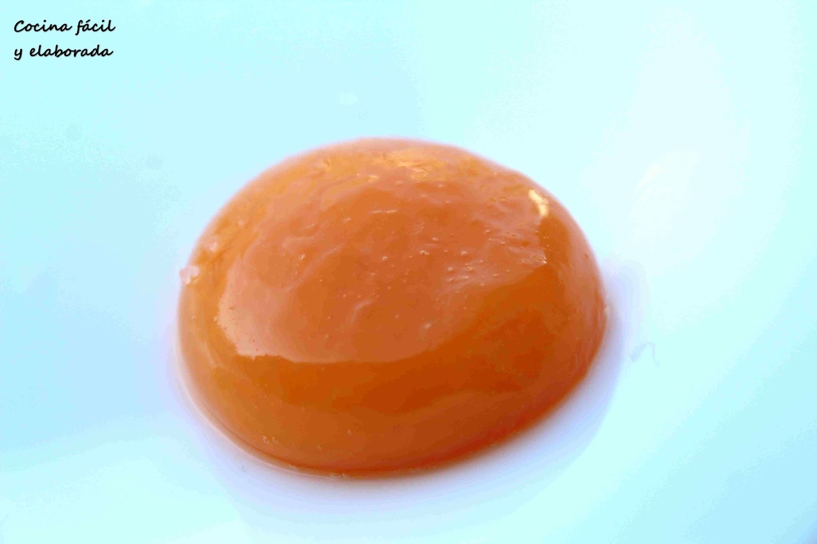 cocina facil y elaborada: YEMA DE HUEVO CURADA