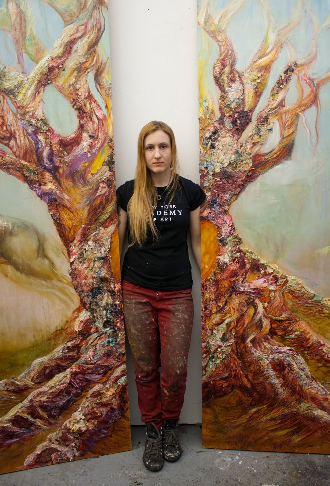 Studio Portraits: Sarah French, MFA 2016 - New York Academy of Art