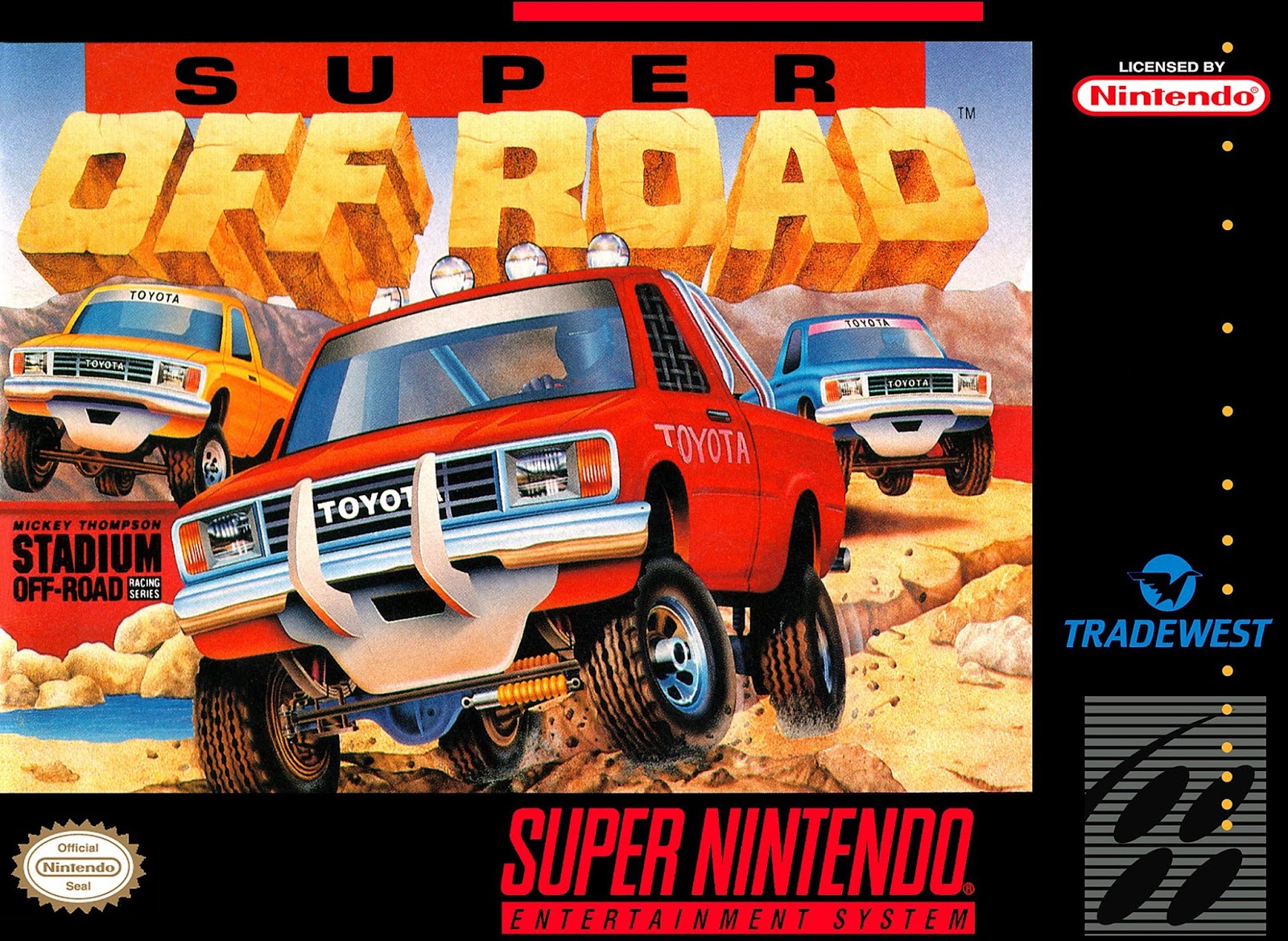 [AÇÃO GAMES 012] SUPER OFF ROAD (SNES, 1992) [#153]