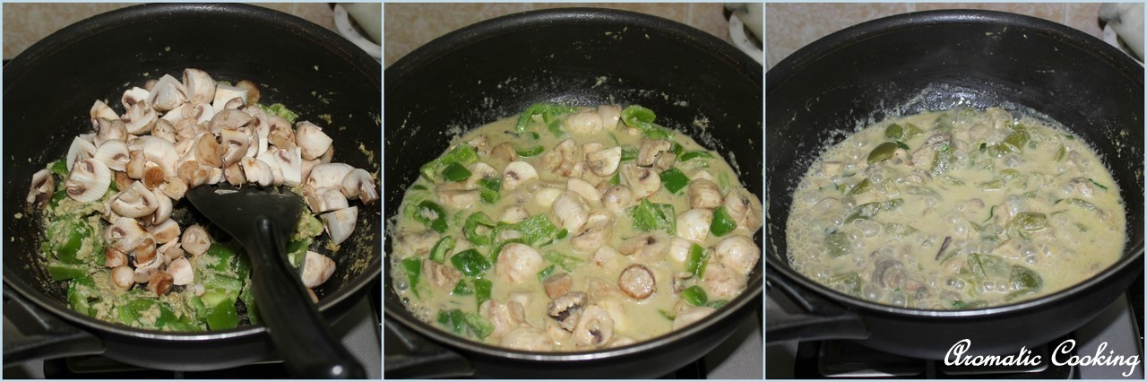 Aromatic Cooking: Mushroom Capsicum Kurma, How To Make Mushroom ...