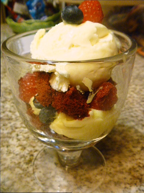 Slice of Southern: Red Velvet Berry Parfaits