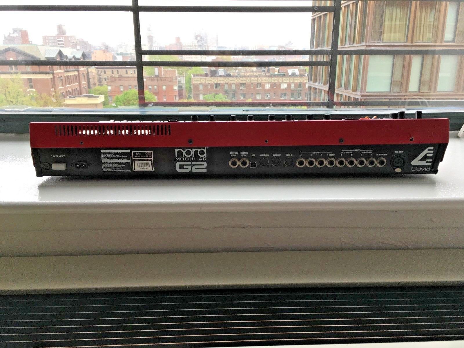 MATRIXSYNTH: Clavia Nord Modular G2 Keyboard Synthesizer