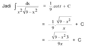 Menghitung Integral dengan Aturan Substitusi - Materi Lengkap Matematika