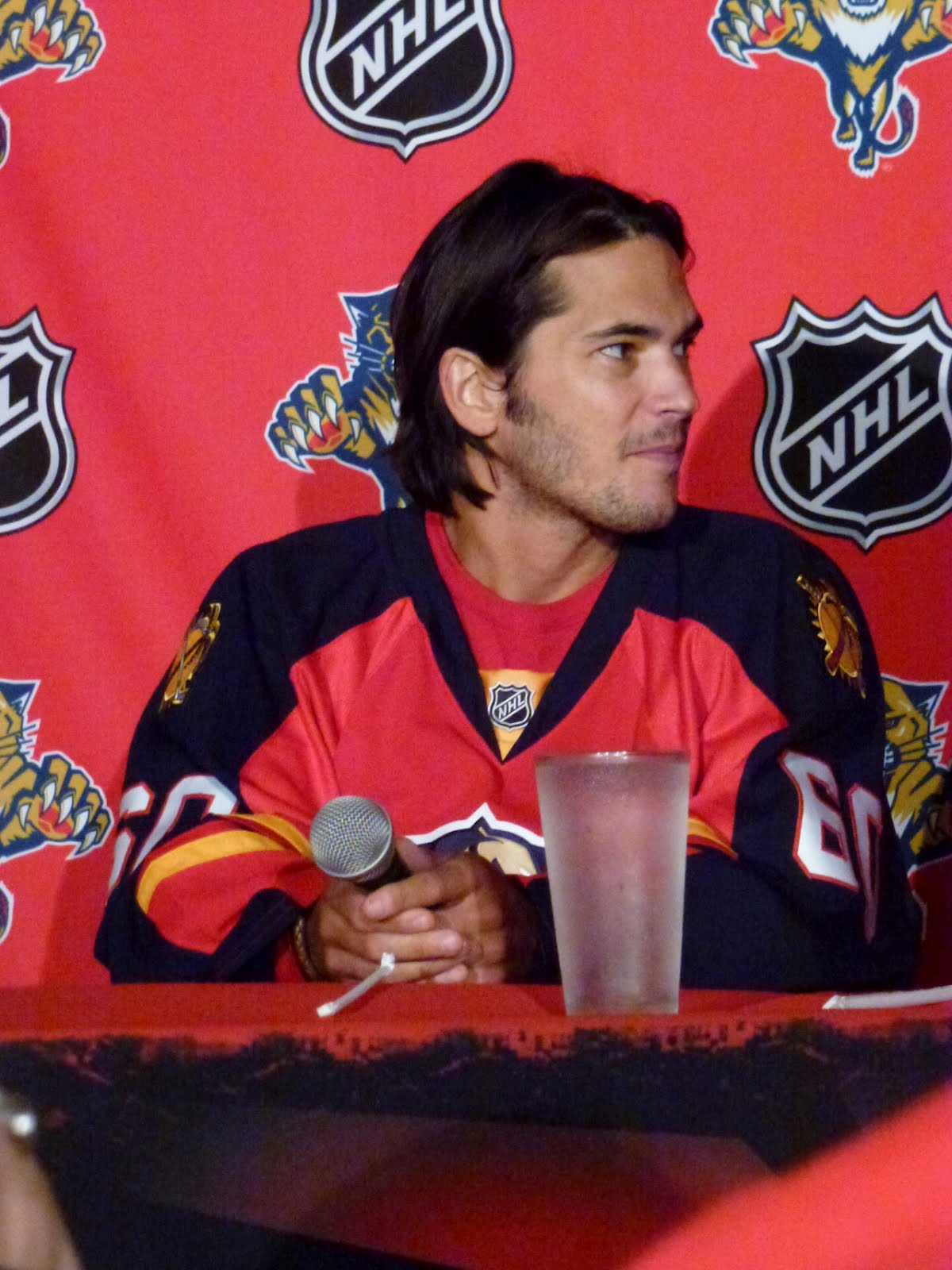 José Theodore, NHL Goalie: José Theodore at Panthers Live, 2/13/12