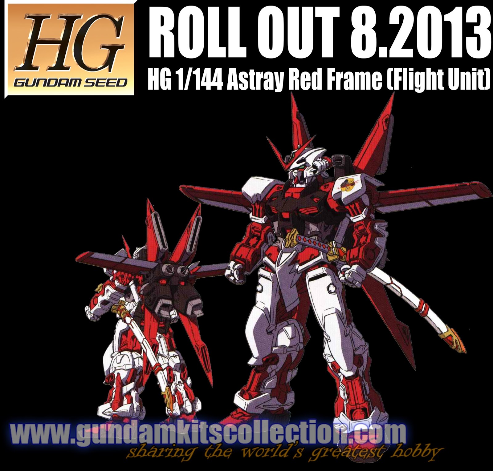 HG 1/144 Astray Red Frame (Flight Unit)