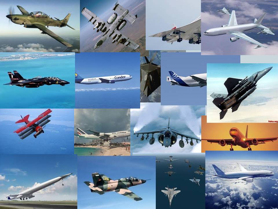 LOS AVIONES: Collage