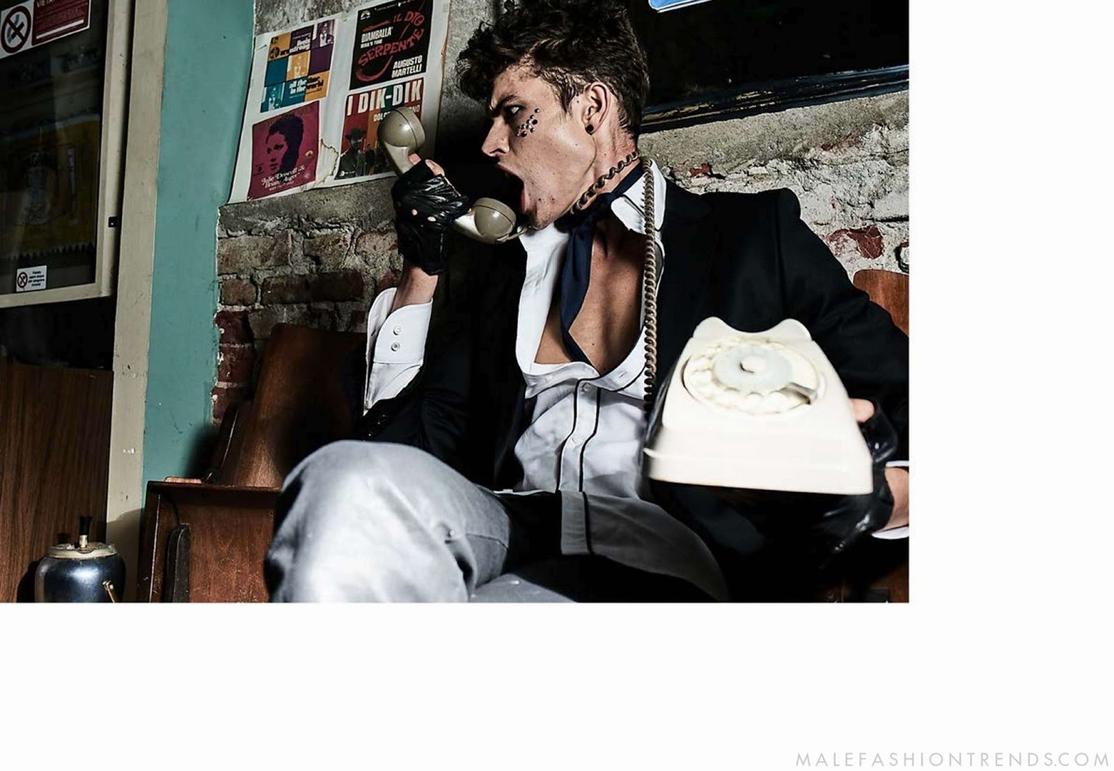 Angelo Cortina por Riccarto Torri para THE MAN Magazine