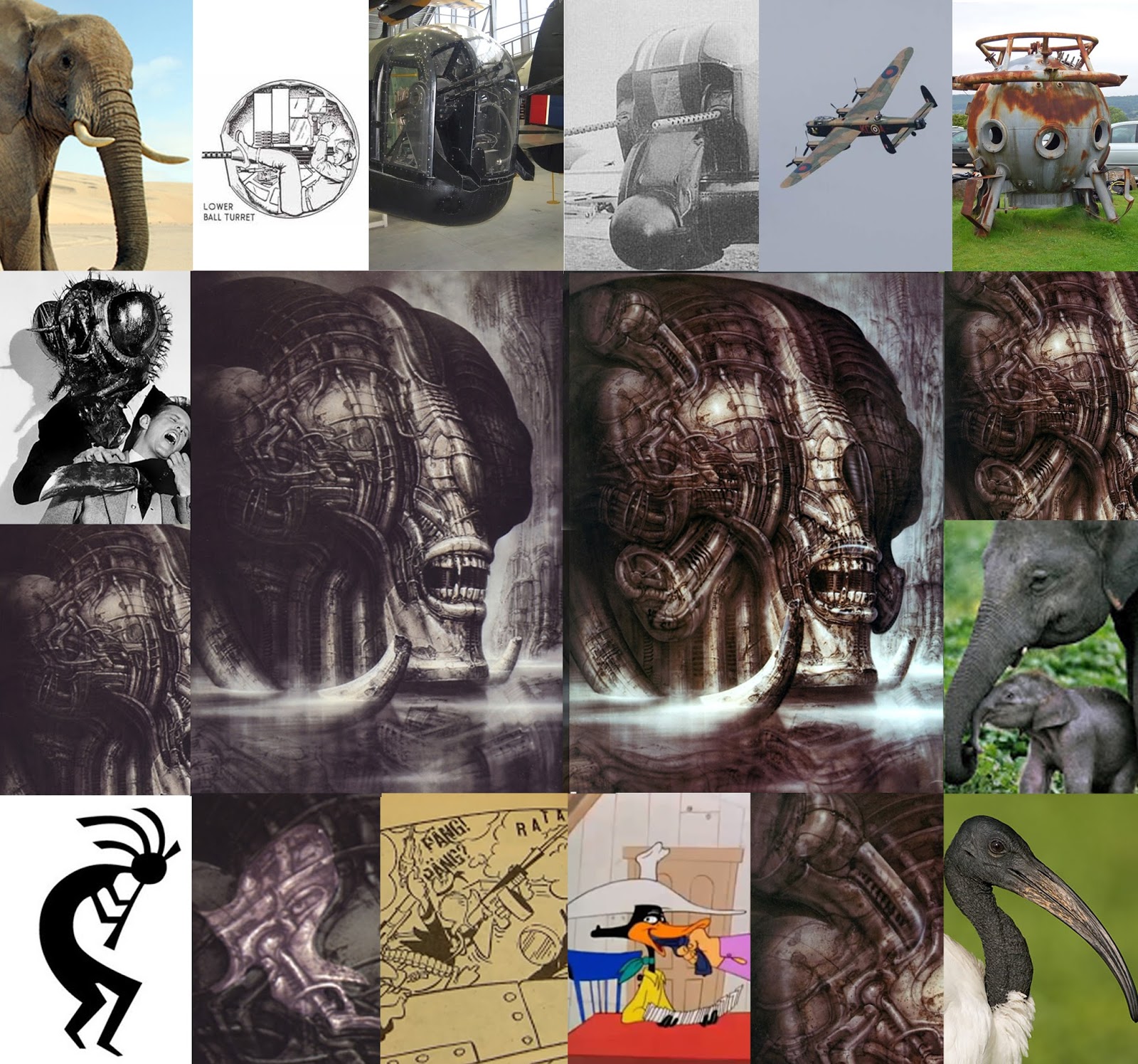 Alien Explorations: Necronom III version 1 (work 302) (1976) by HR ...