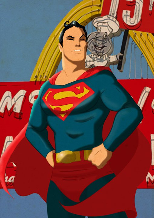 Retro Superman | DESPOP ART & COMICS