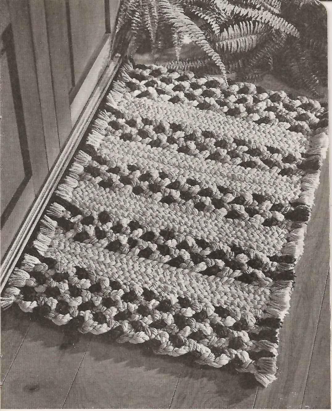 Vintage Knit Crochet Shop Talk: Yarn Craft Projects, American Thread ...