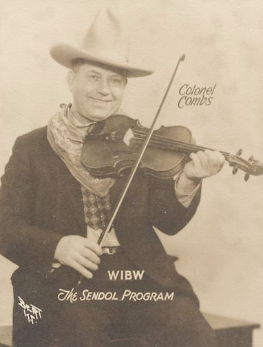 Ephemera: Colonel Combs (1930s)