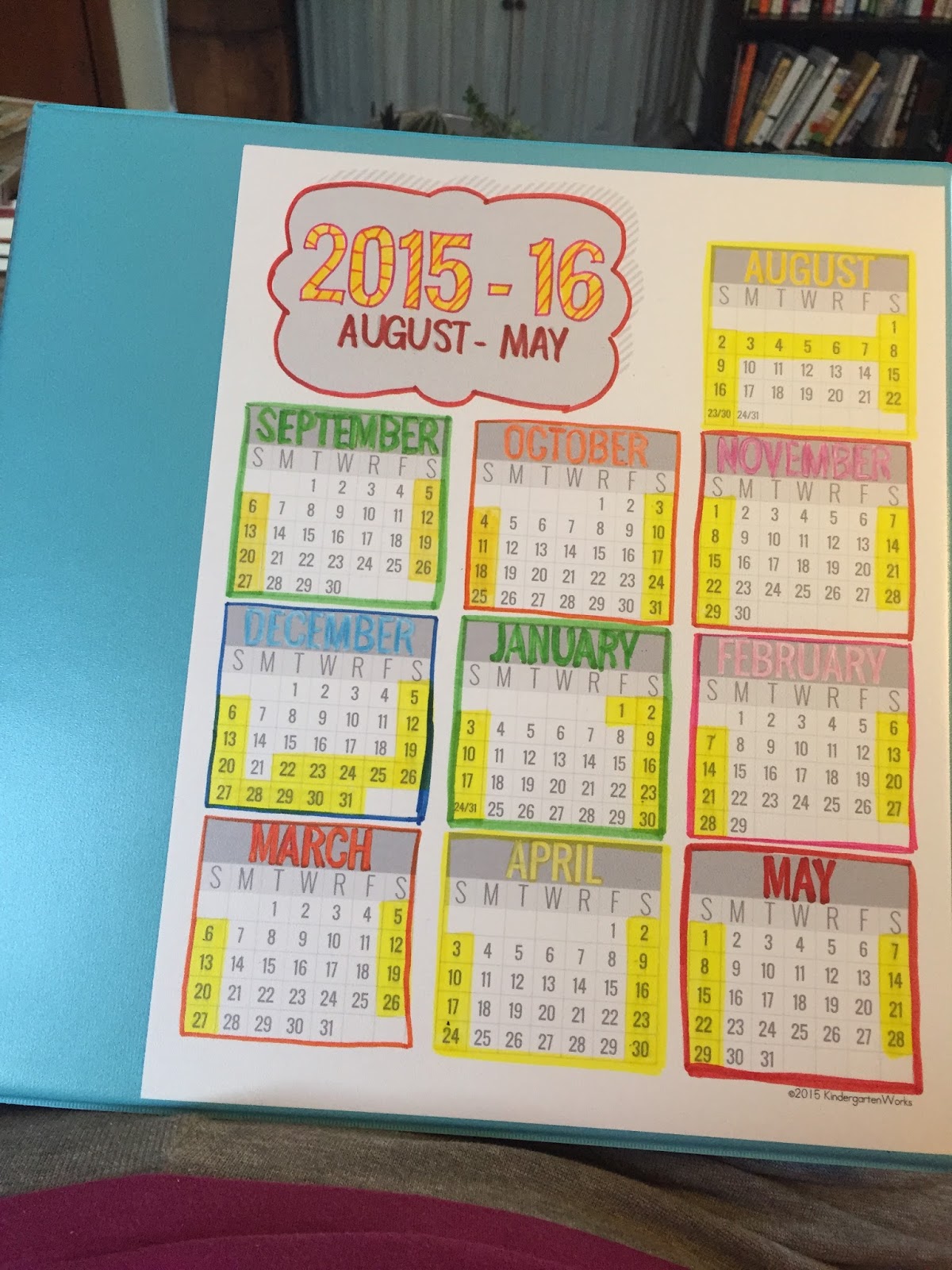 Creating a Teacher Binder | Teaching on a Whim