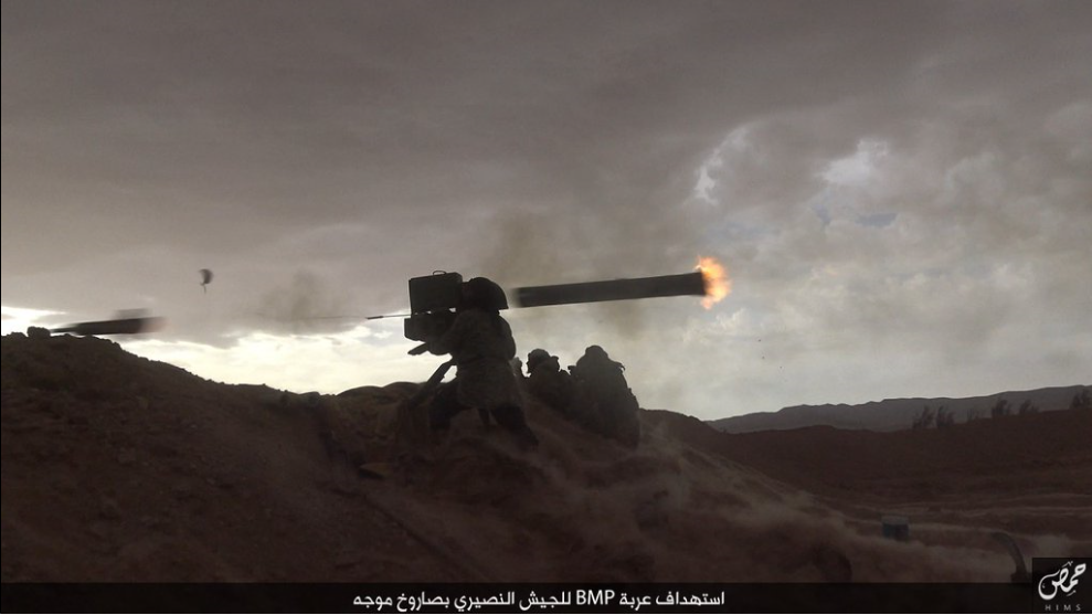 Syrian War Blog: ISIS HJ-8 Anti-tank Missiles
