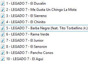 Legado 7 - Discografia Completa [MEGA - 320 kbps] - Discográfias del ...