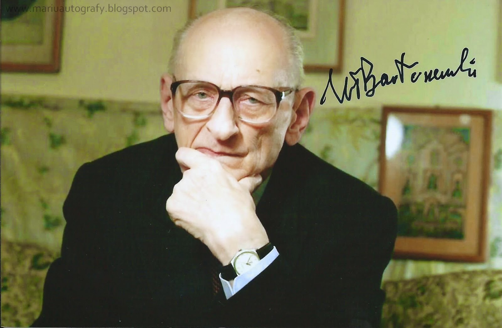 Autografy Mariu: Władysław Bartoszewski