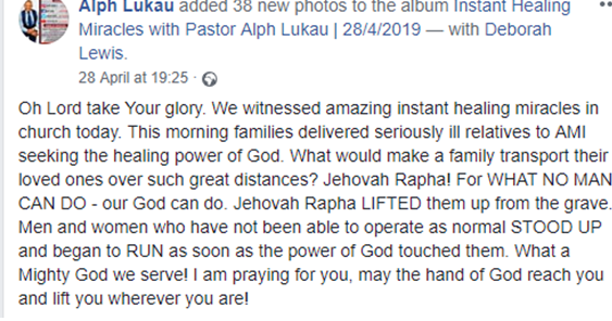 PICS : LUKAU DOES IT AGAIN | Mafaro