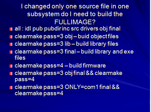Networking Fundamentals and Certification Blog: Clearcase build process!!!
