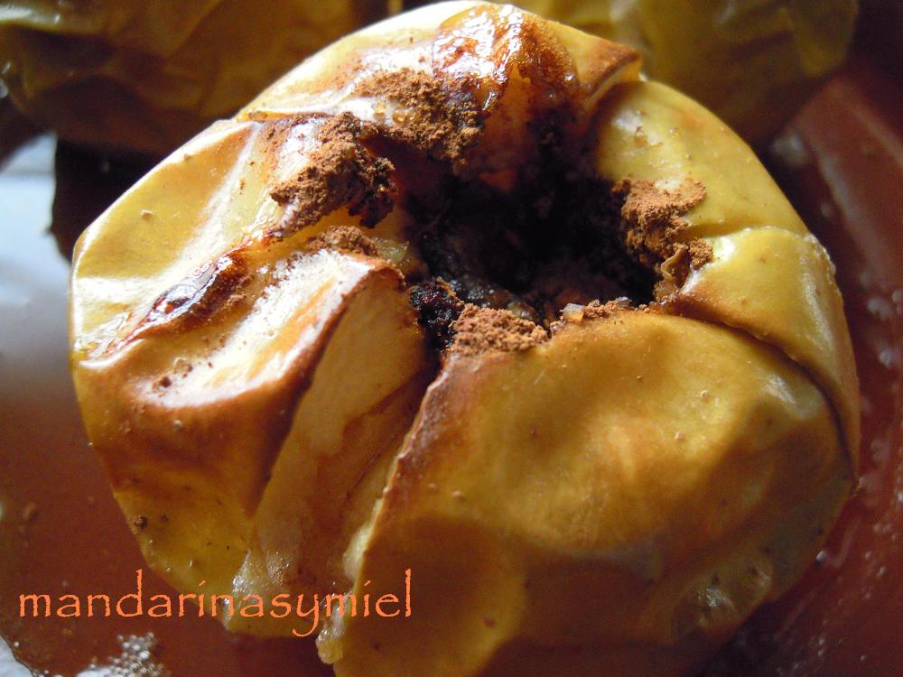 Manzanas asadas | Mandarinas y miel