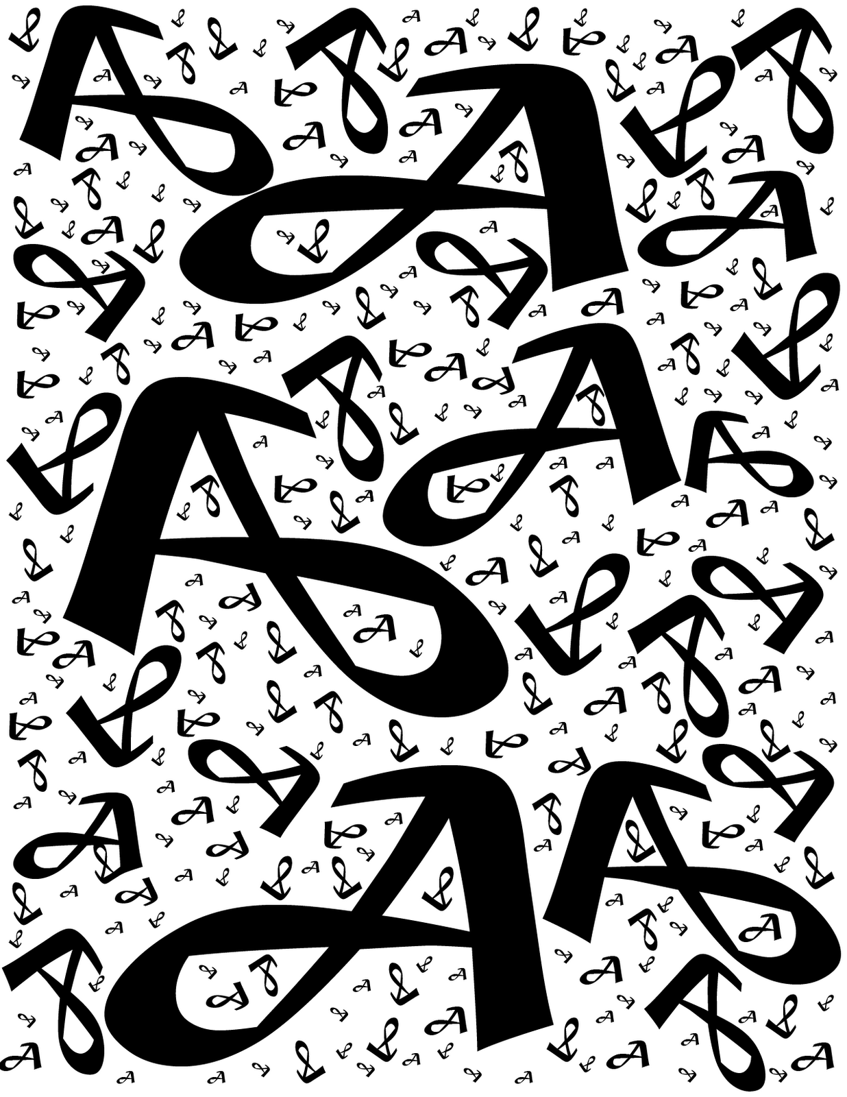 Auroura's Principale Graphic Art: Letter Format Exercise 1