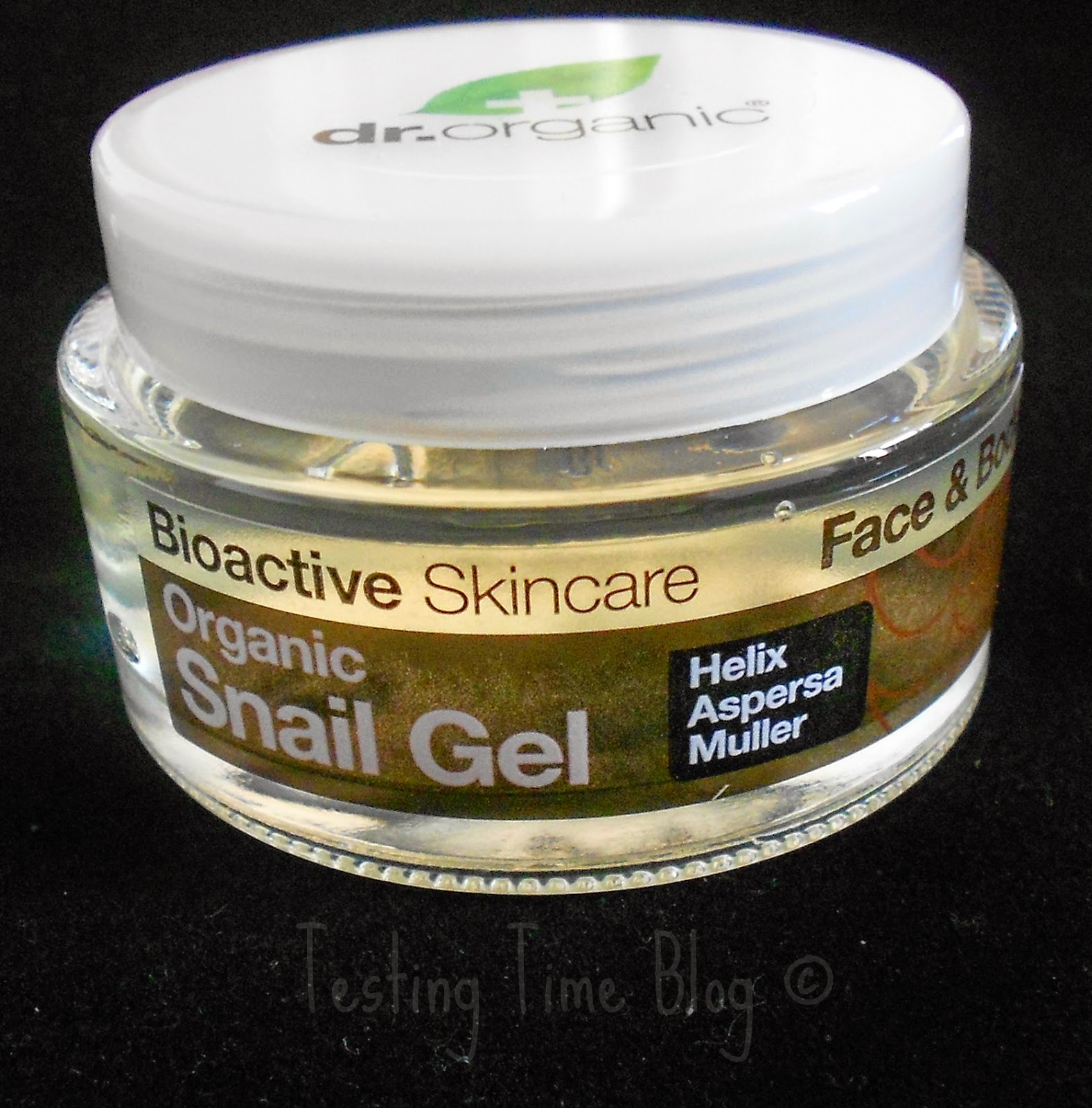 Dr Organic Face and Body Snail Gel - Testing Time Blog