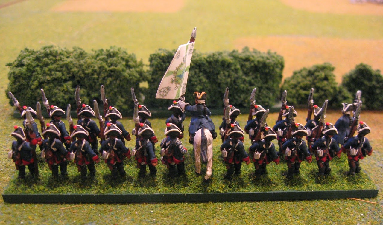 Palouse Wargaming Journal: Prussian Musketeer Rgt #24