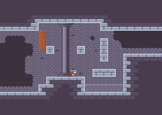 NeithR's Game: Dungeon Platformer Tileset - Progress: 16x16