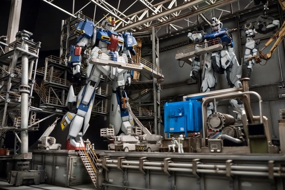 Custom Build: 1/60 Gundam Assemble Plant / Hangar Diorama - Gundam Kits ...
