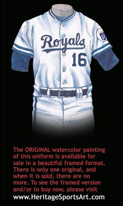 Kansas City Royals Uniform and Team History | Heritage Uniforms and ...