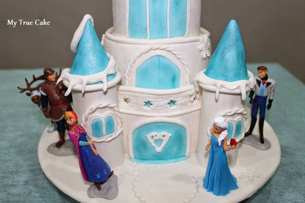 My True Cake: Disney Frozen Castle Cake