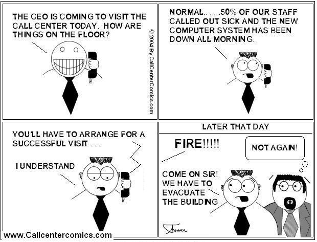 CEO is coming to visit Call Center ~ See More
